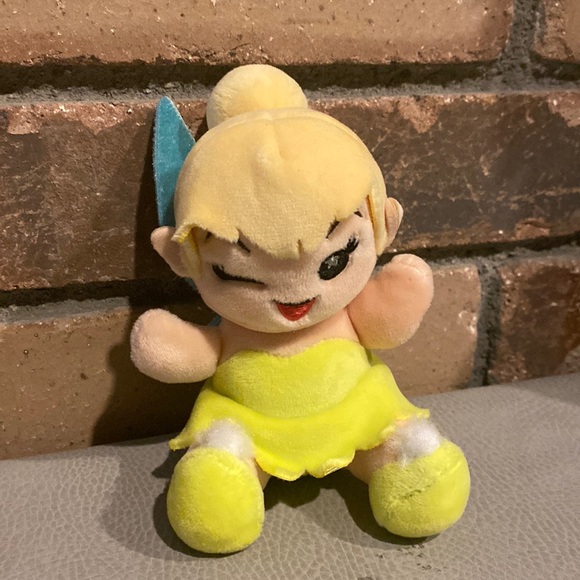 Disney | Toys | Tinkerbell Plush Stuffed Animal Toy | Poshmark